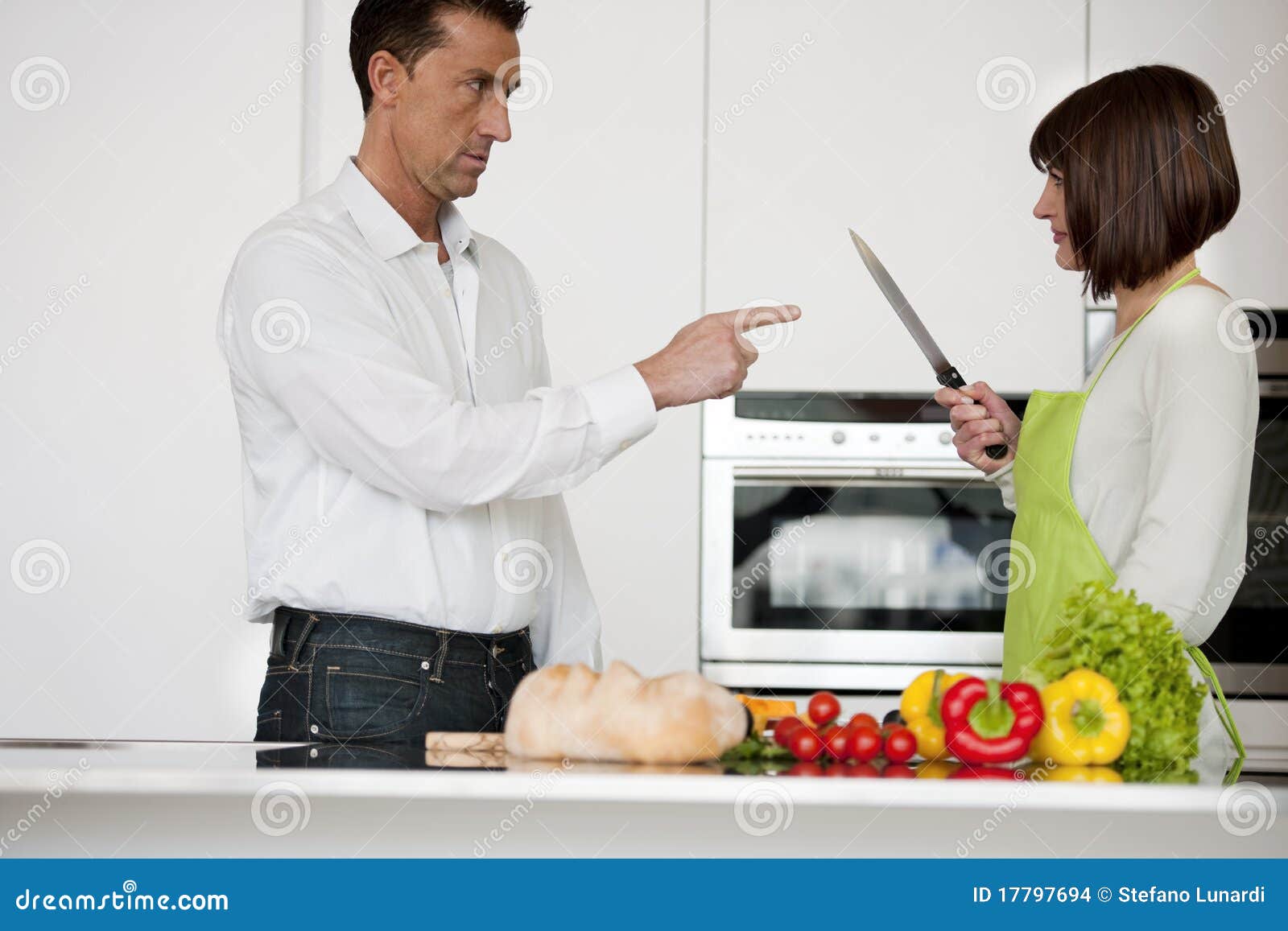 Conflict In The Kitchen Picture. Image: 17797694