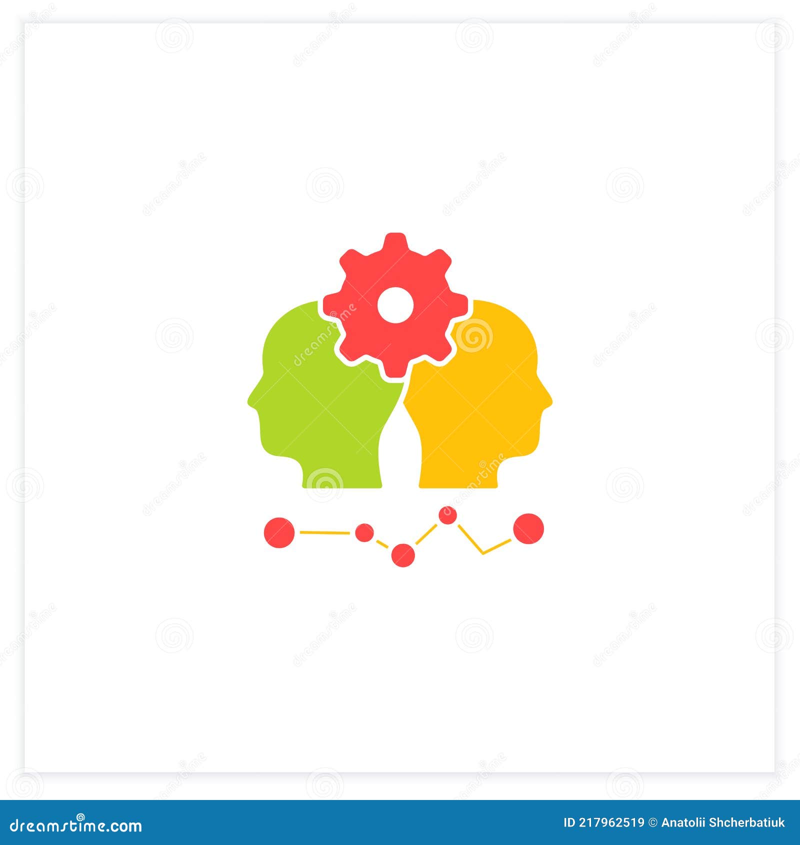 Conflict Management Flat Icon Stock Vector - Illustration of ...