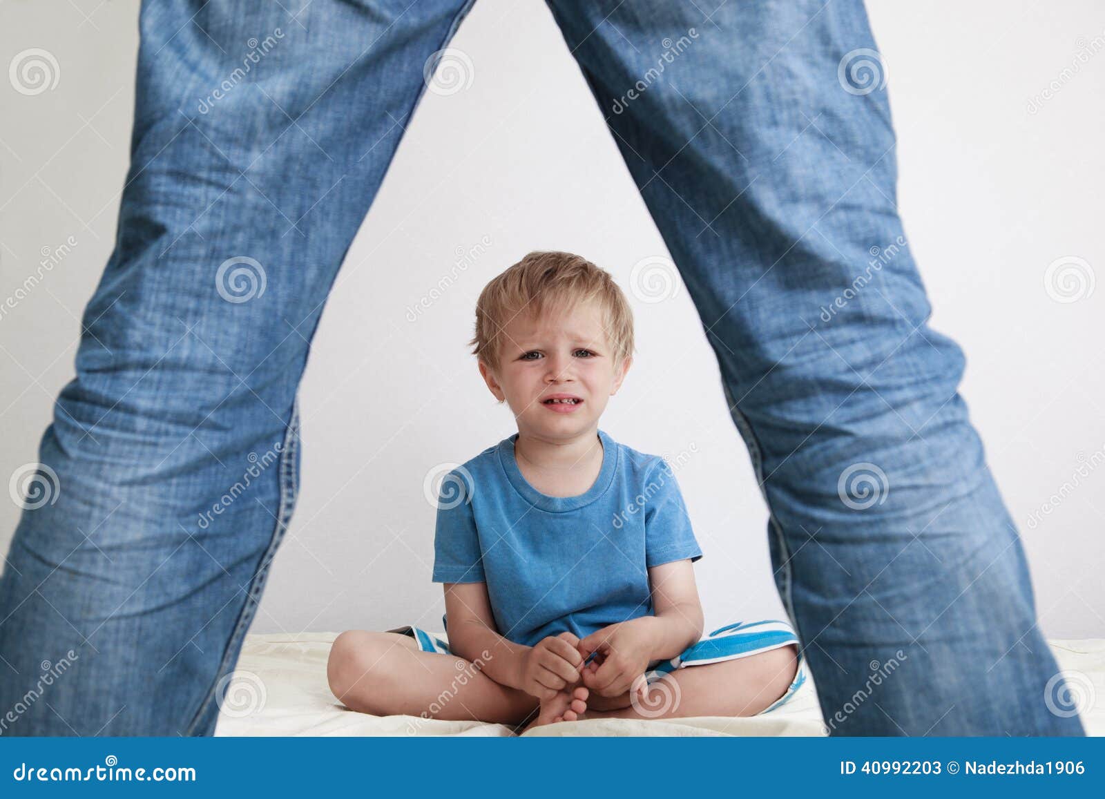 Conflict of Parent and Child Stock Image - Image of people, angry: 40992203