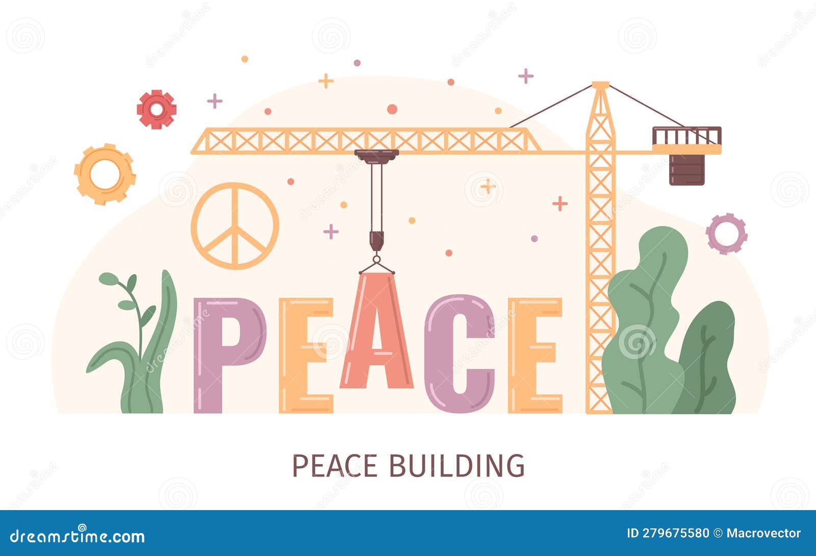 Conflict Resolution Flat Cartoon Stock Vector - Illustration of city ...