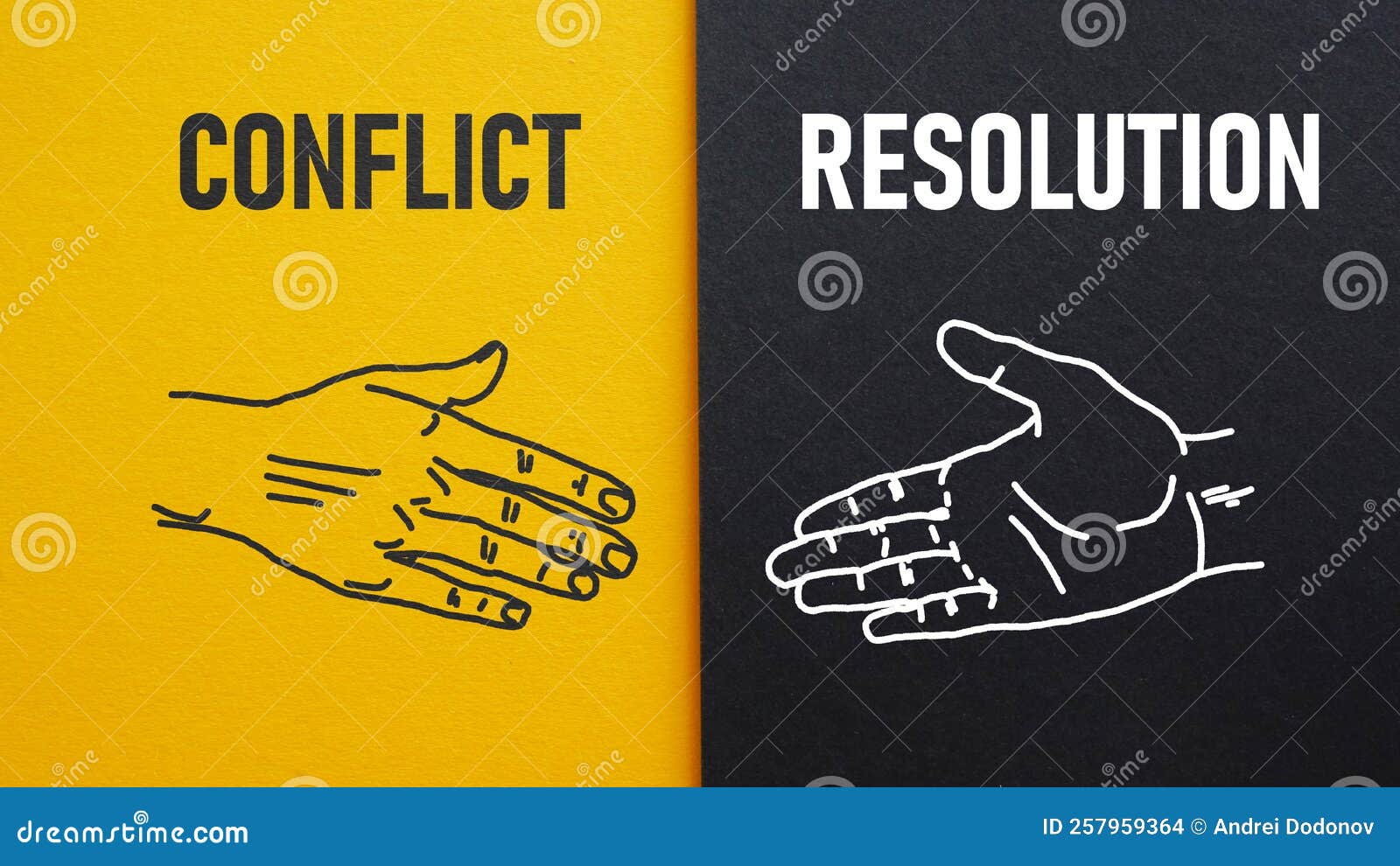 Conflict Resolution Signs Royalty-Free Stock Photography ...