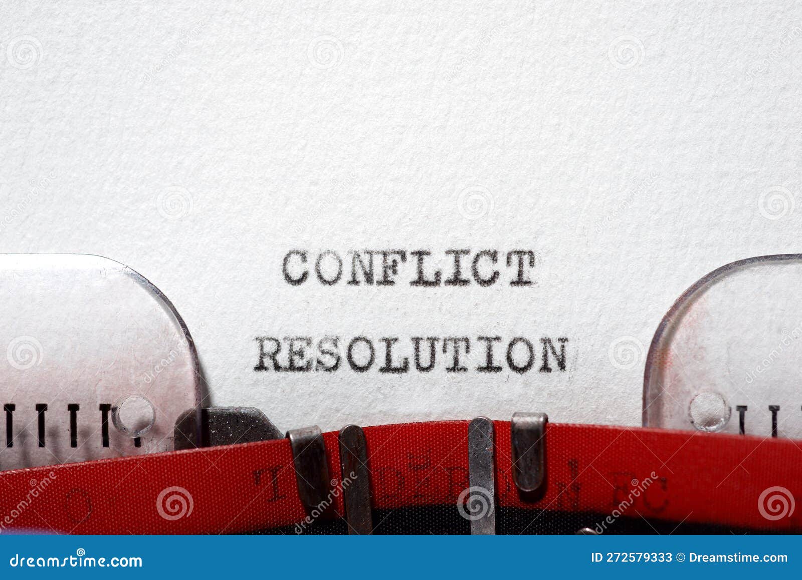 Conflict resolution text stock image. Image of clash - 272579333