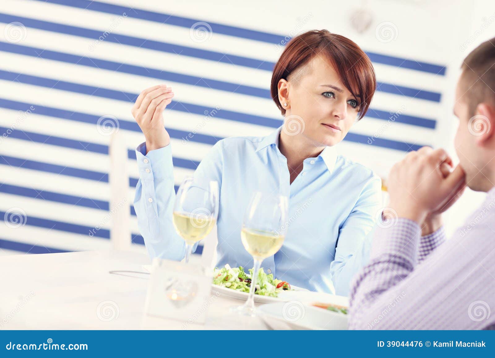 Conflict in a restaurant stock photo. Image of lifestyle - 39044476