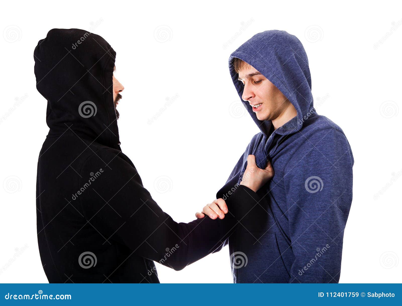 Conflict of Two Guys stock image. Image of fight, criminality - 112401759