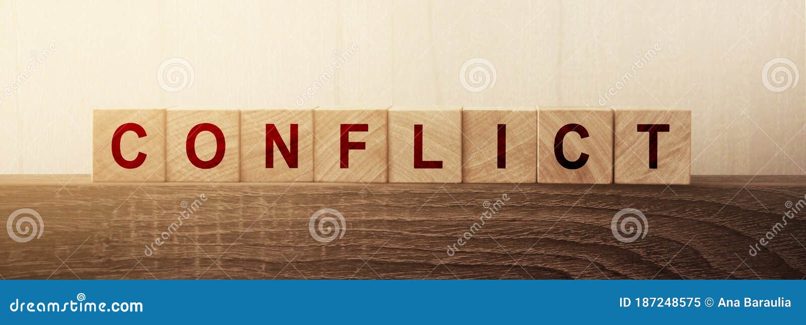 Conflict Word Written On Sign In Hands Of Soldier, Military Annexation ...