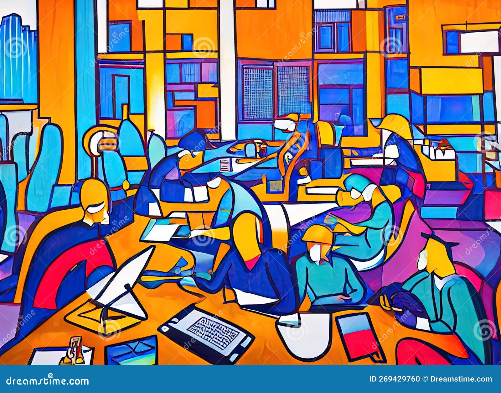 Confluence Engineer Job Fictional Work Environment. Generative AI ...