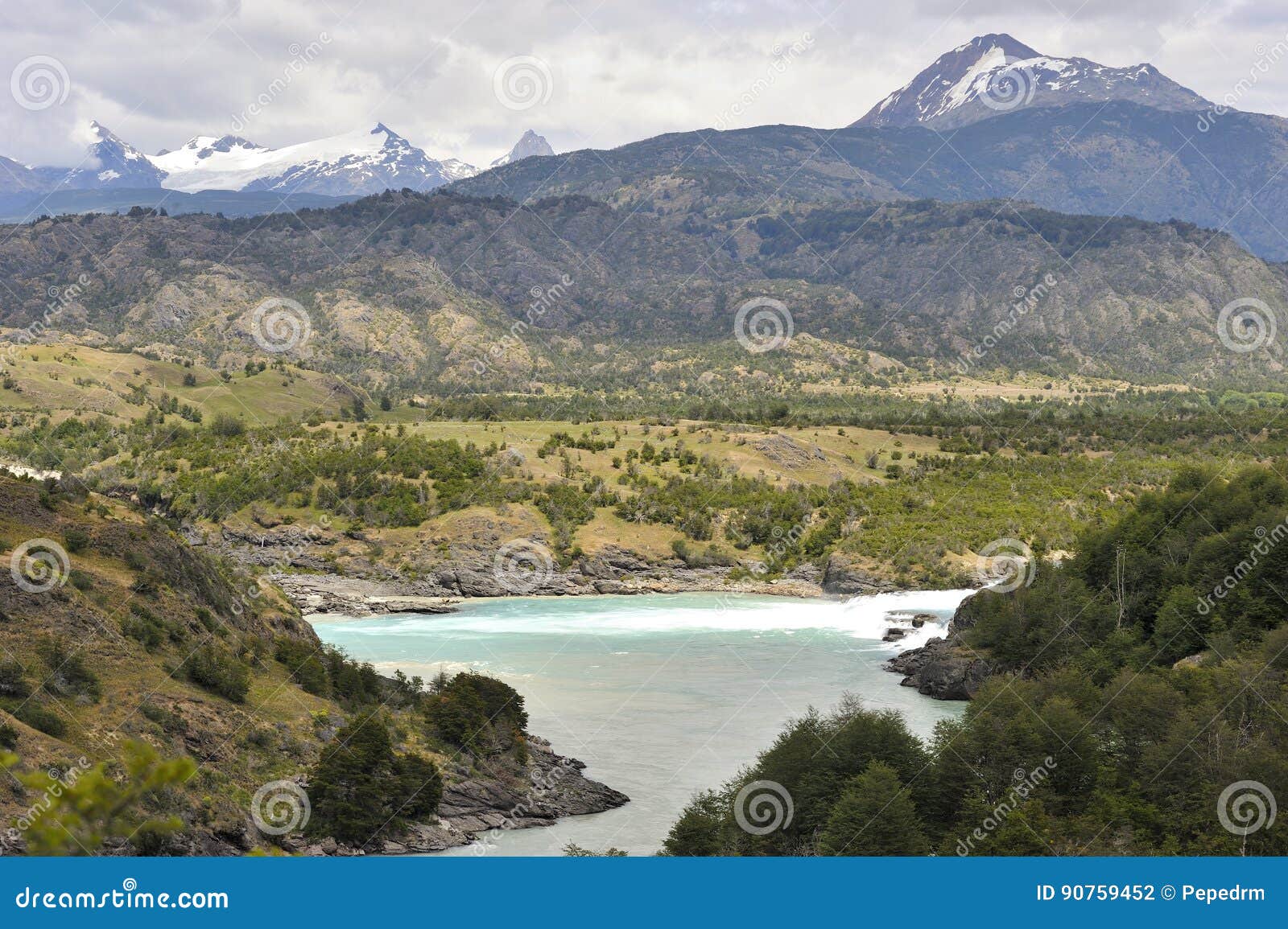 Confluence of the River Baker and Nef Editorial Photography - Image of ...