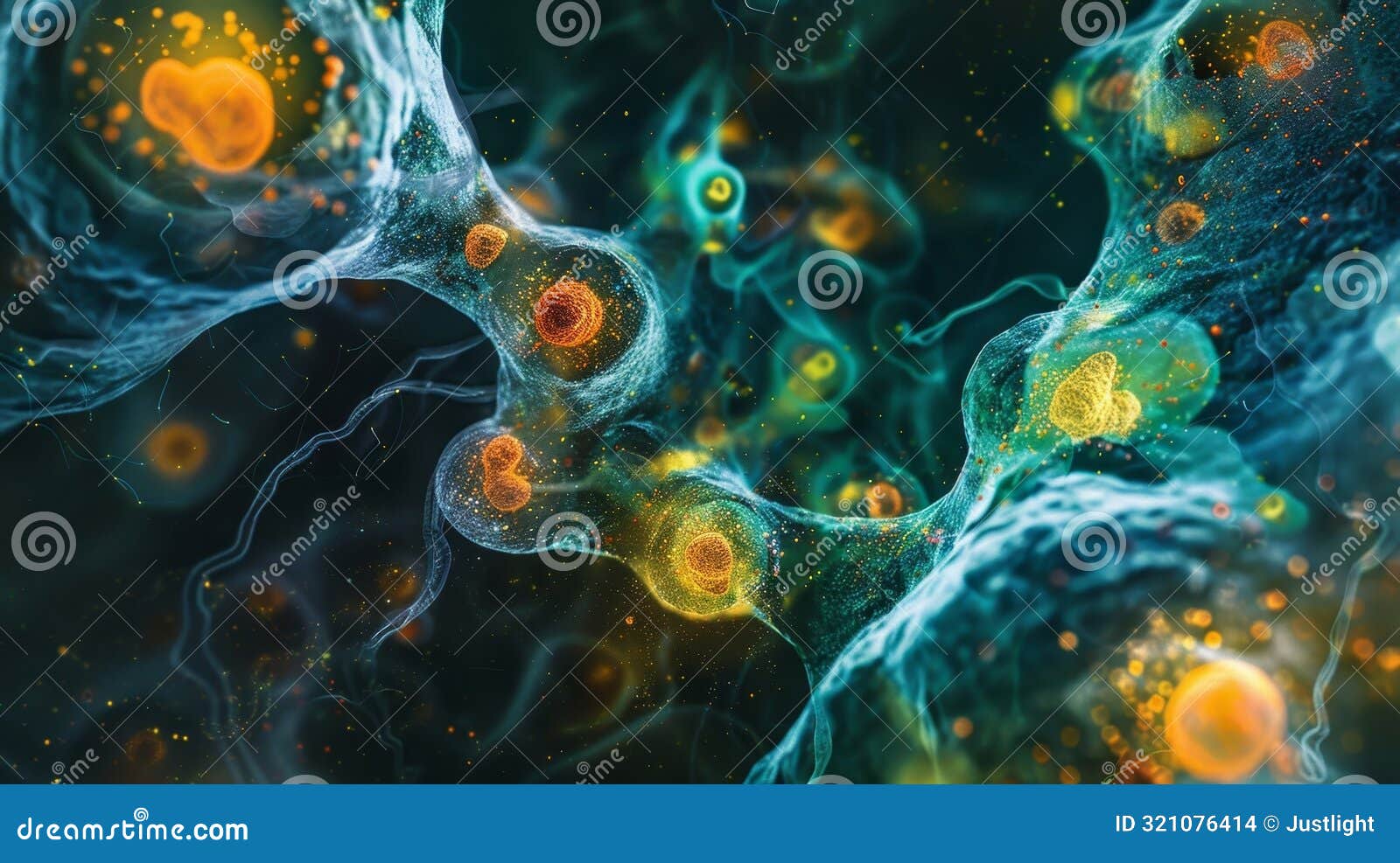 A Confocal Microscopy Image Of The Dendrites Of A Neuron Demonstrating ...