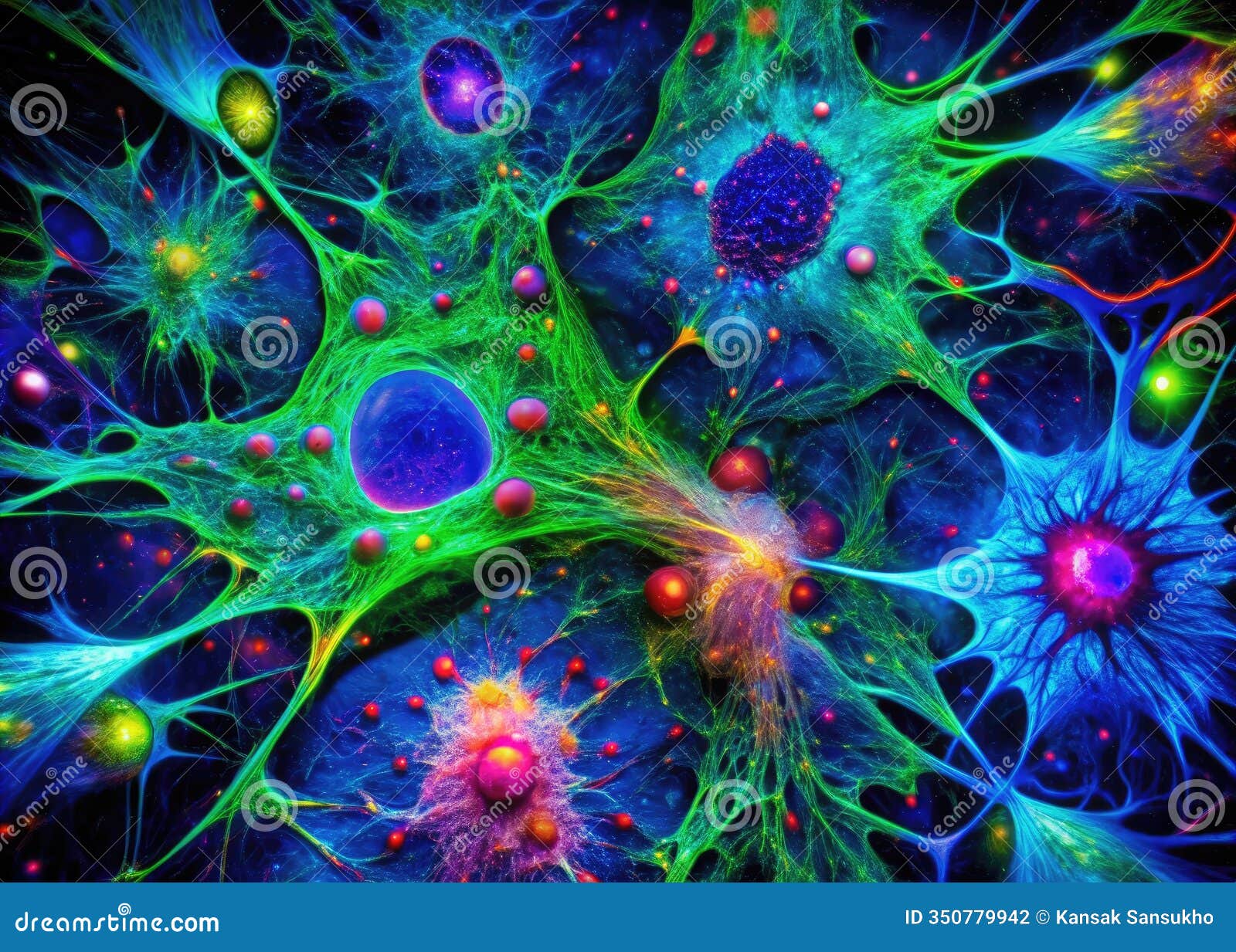 Confocal Microscopy Reveals Intricate Details of Fibroblast Nuclei a ...