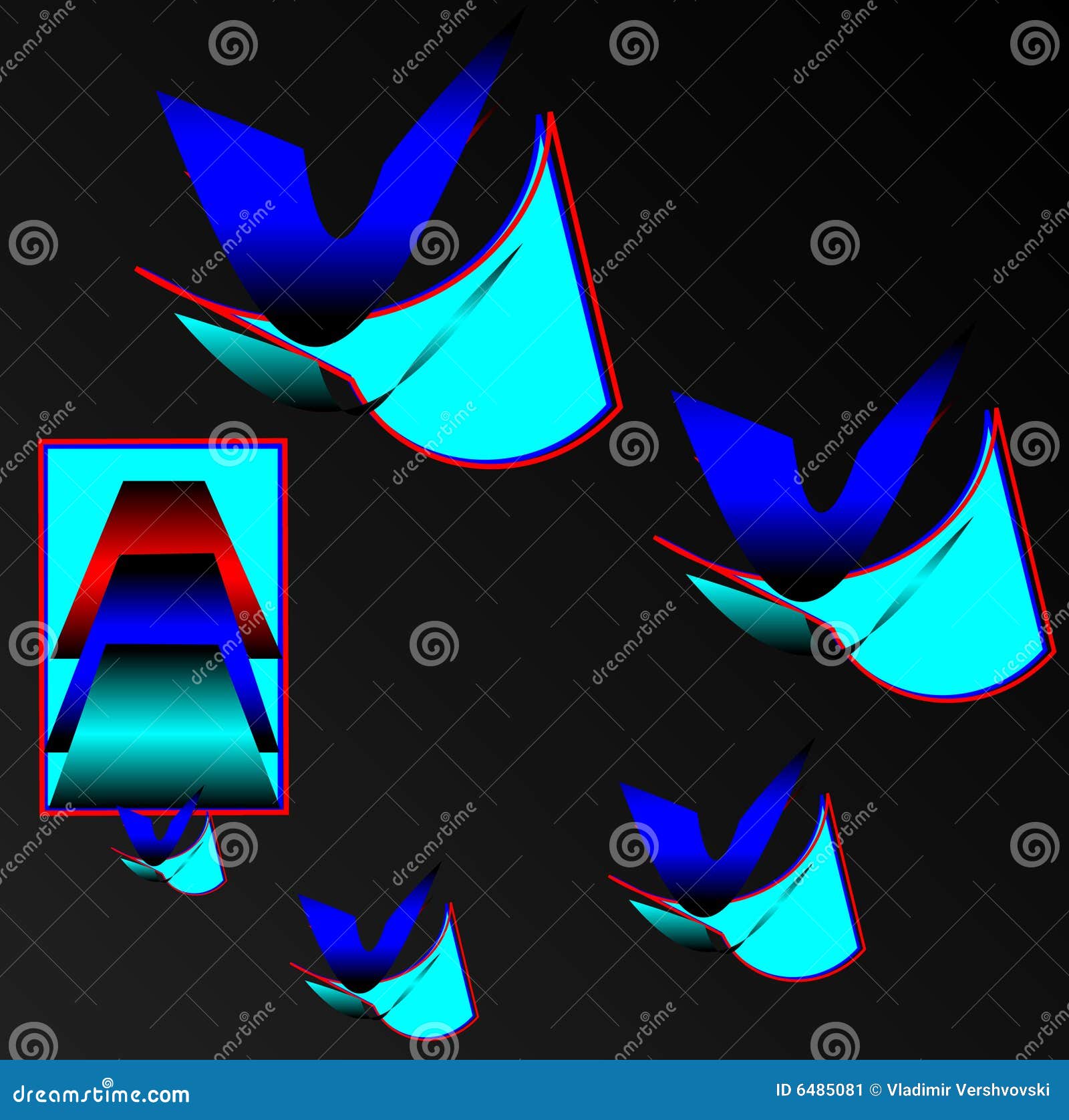 Conformism. stock vector. Illustration of abstraction - 6485081