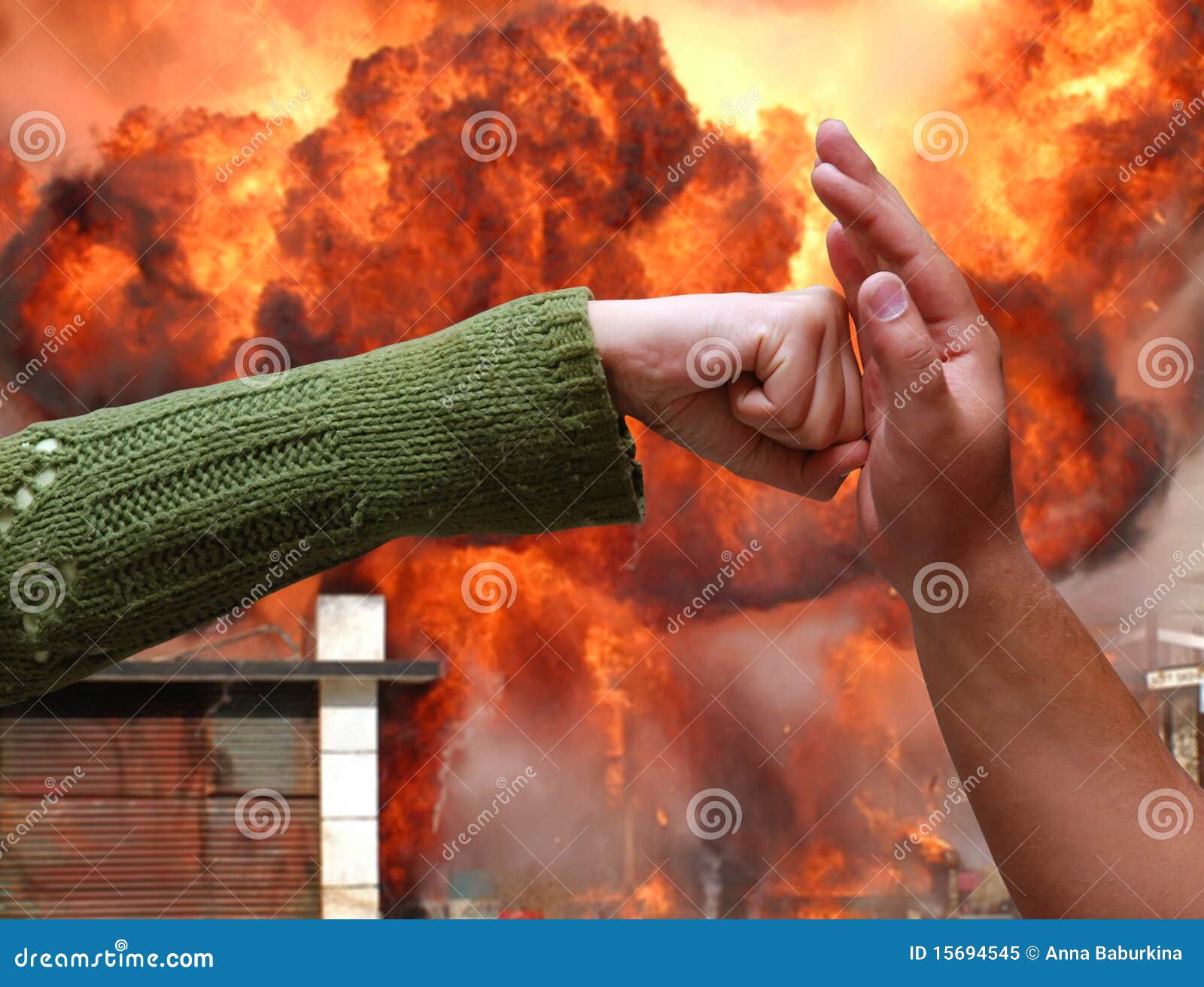 Confrontation image stock. Image du danger, résistez - 15694545