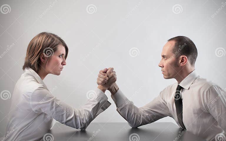 Confrontation stock image. Image of meeting, businessman - 23737327