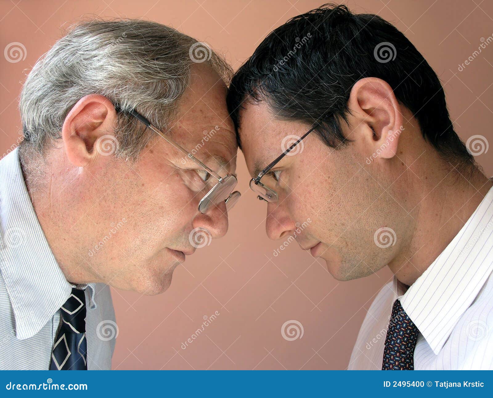 Confrontation stock photo. Image of rival, contrary, partner - 2495400