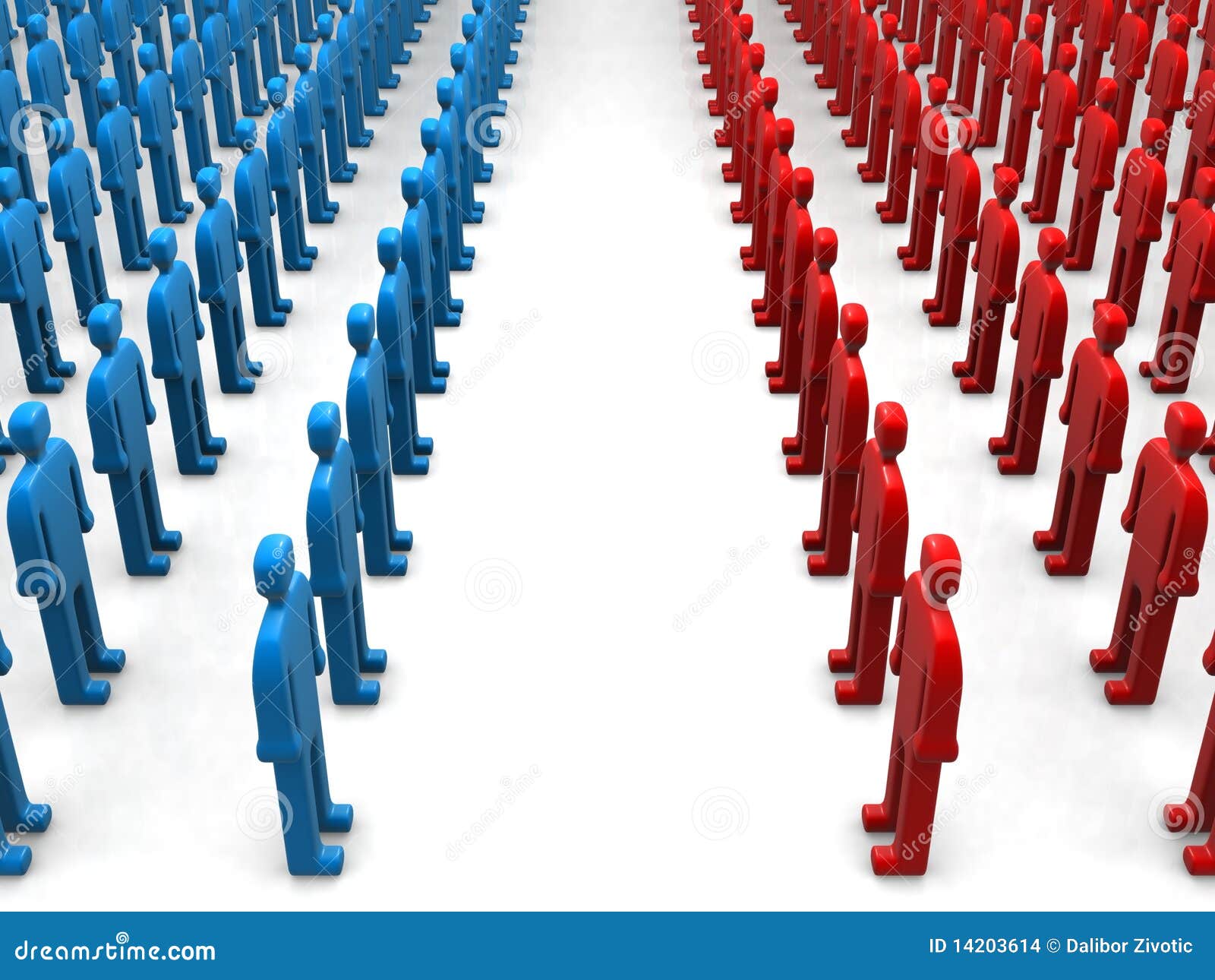 Confrontation concept stock illustration. Illustration of object - 14203614