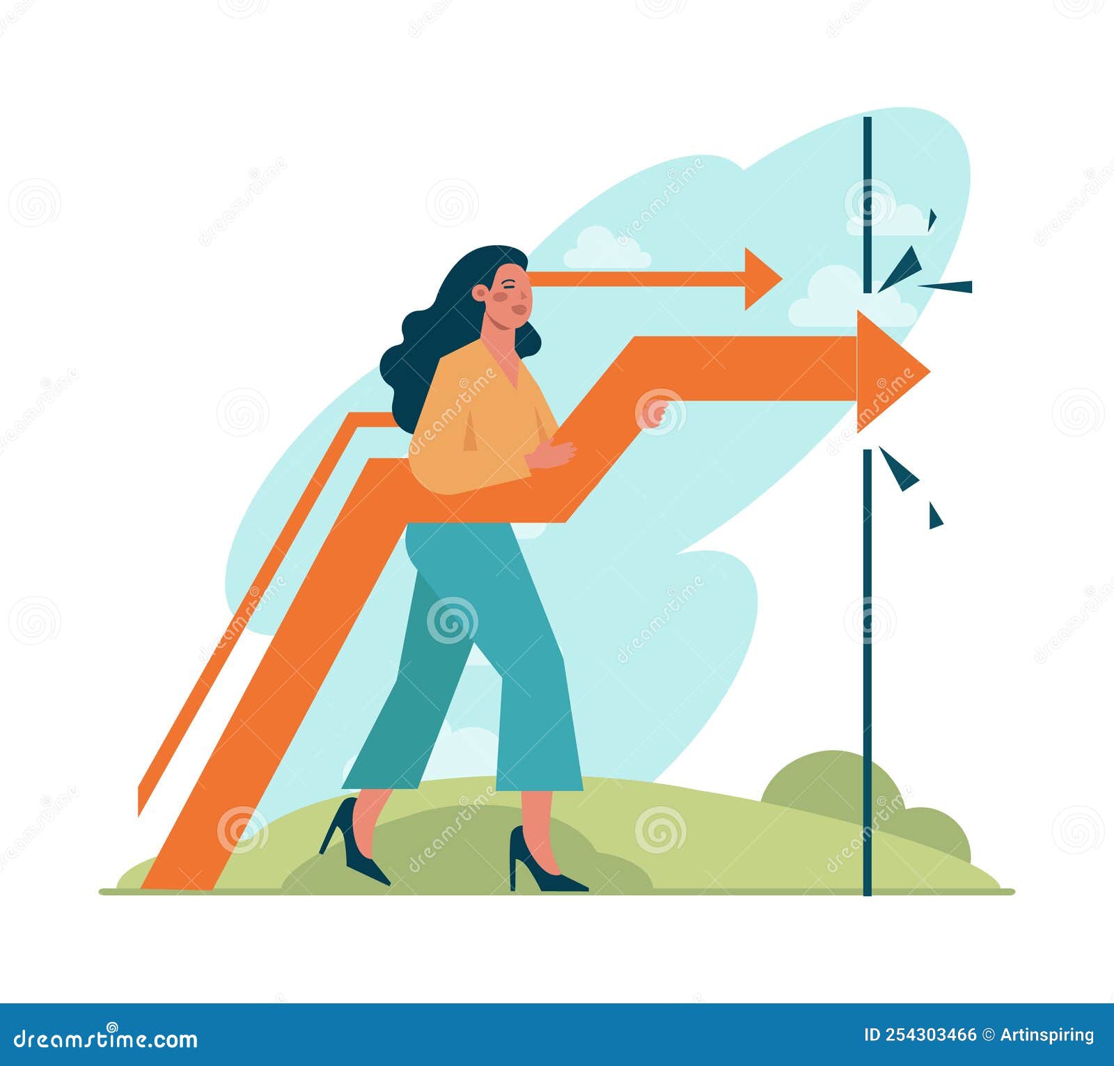 Confrontation Concept. Business or Social Controversy or Disagreement ...