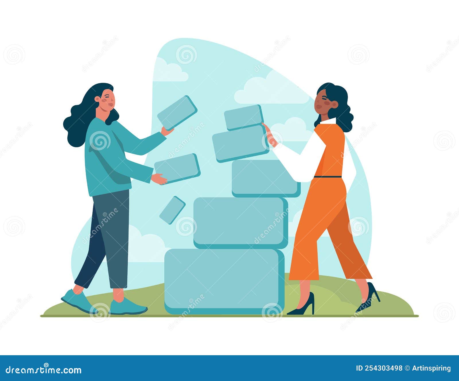 Confrontation Concept. Business or Social Controversy or Disagreement ...