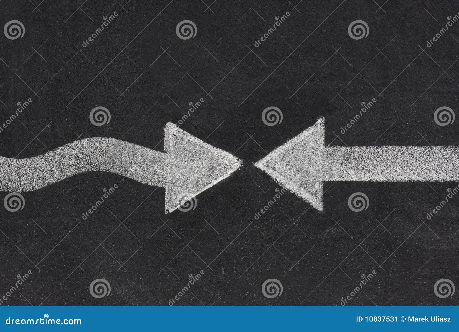 Confrontation or Face-to-face Concept Stock Image - Image of idea ...