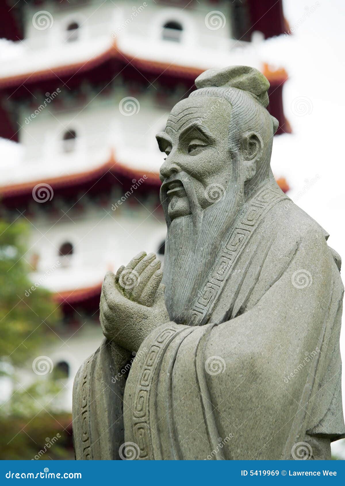 Confucious stock image. Image of statue, teacher, confucious - 5419969
