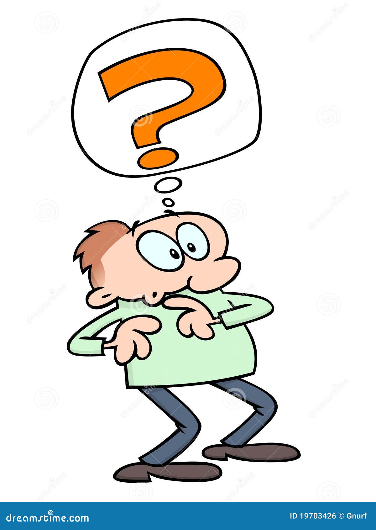 Confus illustration de vecteur. Illustration du confus - 19703426
