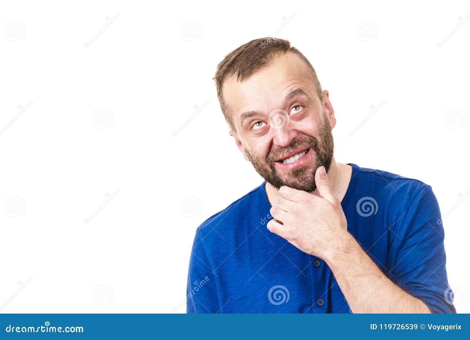 Confused man thinking stock image. Image of thinking - 119726539