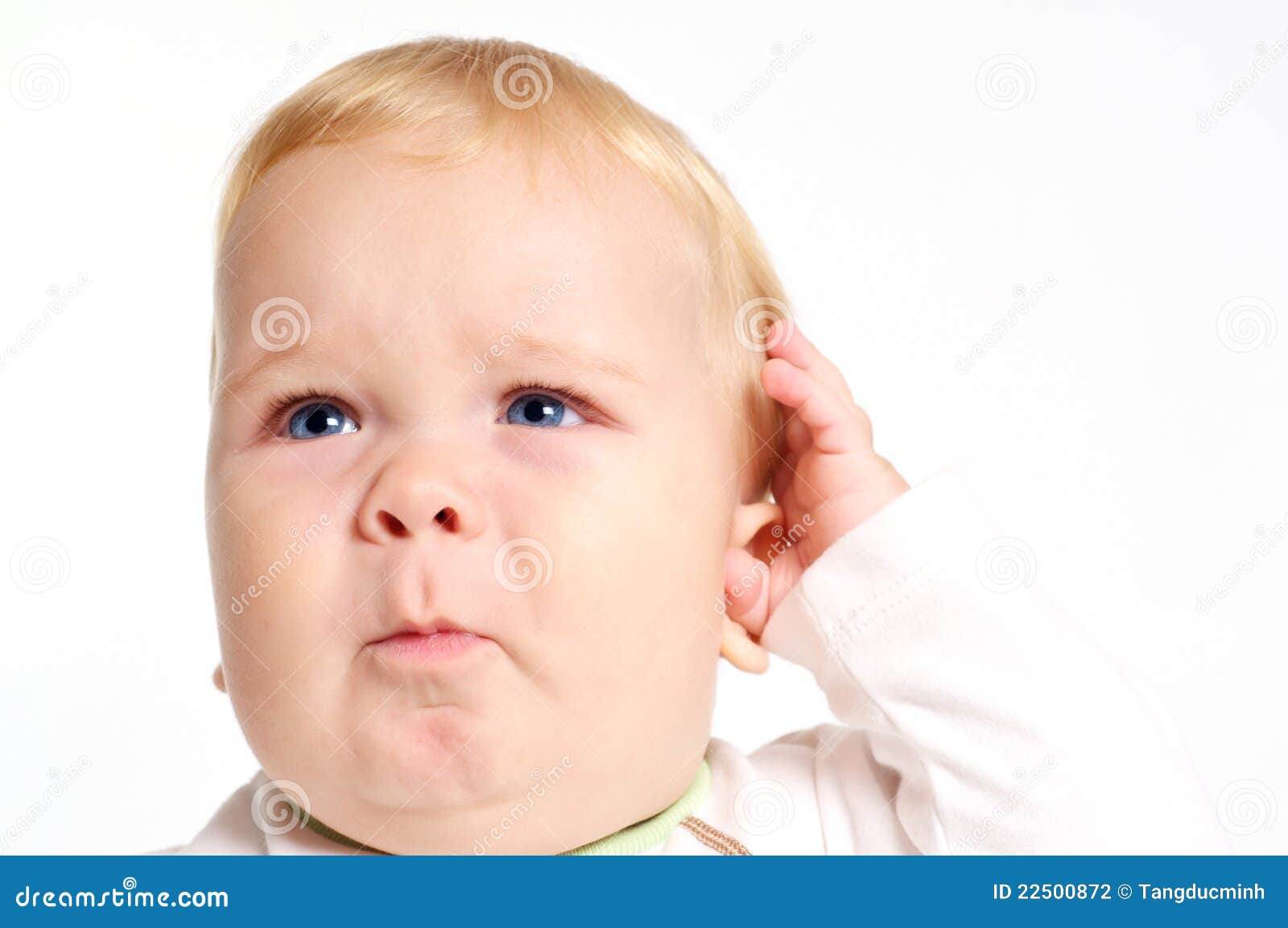 Confused Baby stock photo. Image of beautiful, little - 22500872
