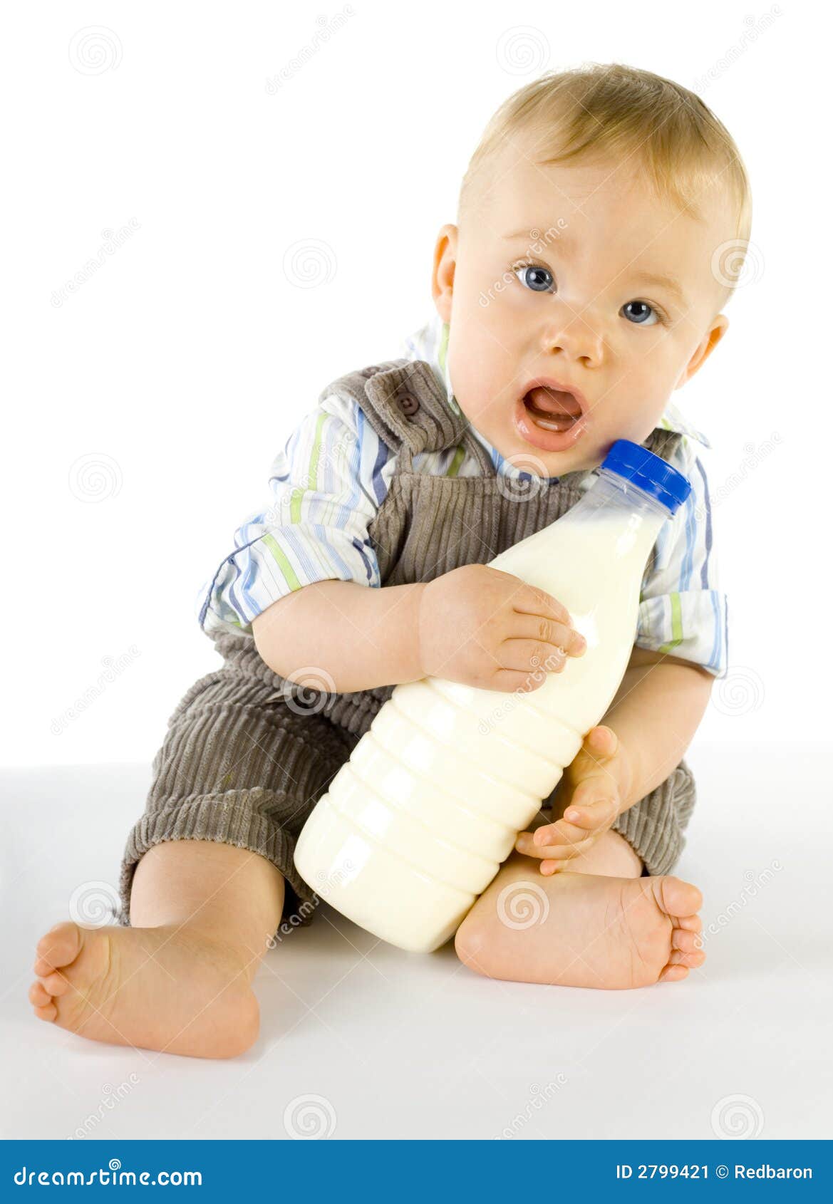 Confused Baby Stock Image - Image: 2799421