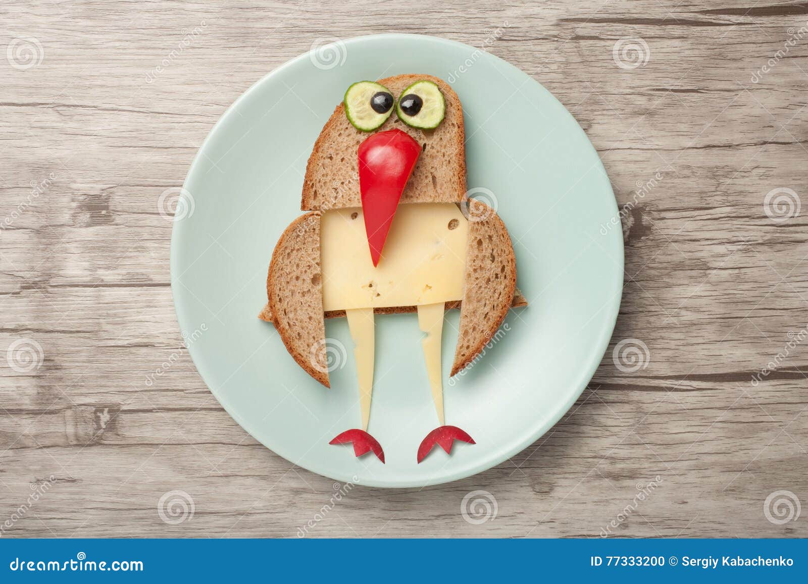 Confused Bird Made Bread Cheese Stock Photos - Free & Royalty-Free ...