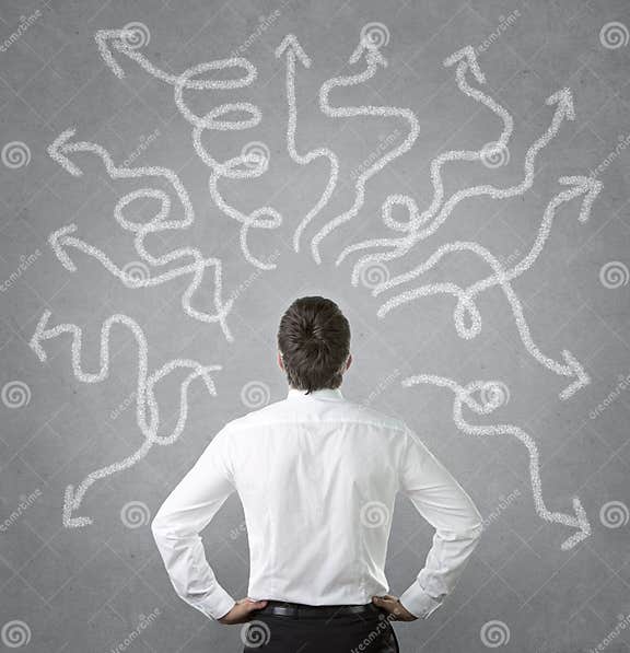 Confused businessman stock image. Image of businessman - 29052081