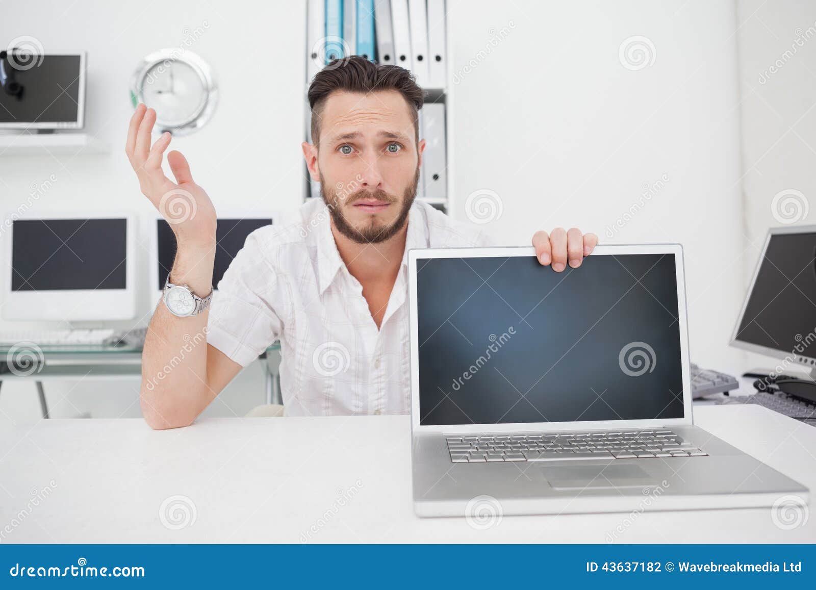 Confused Computer Meme Face