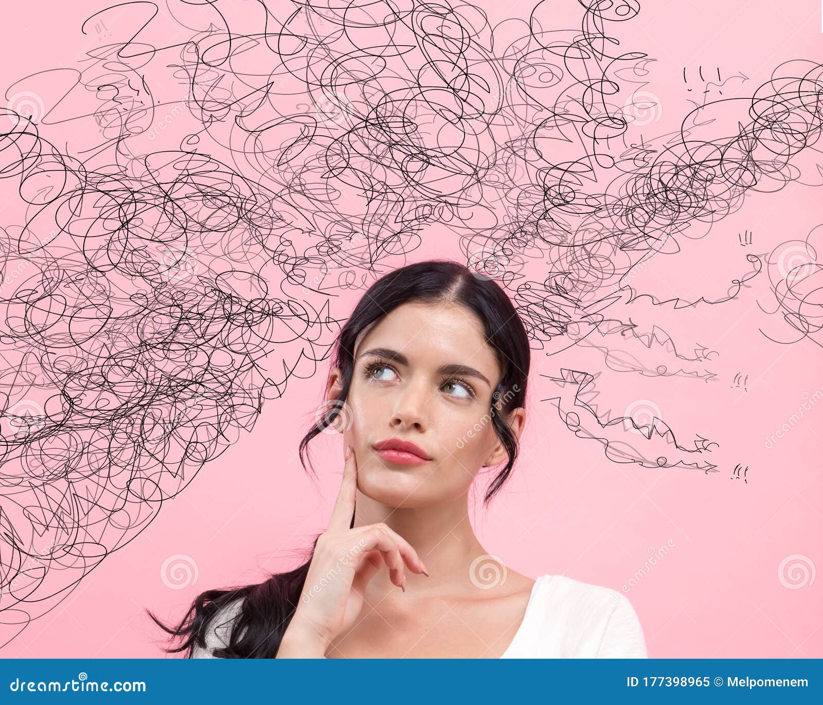 Confused Concept. Businessman With Question Mark Replacing His Head ...