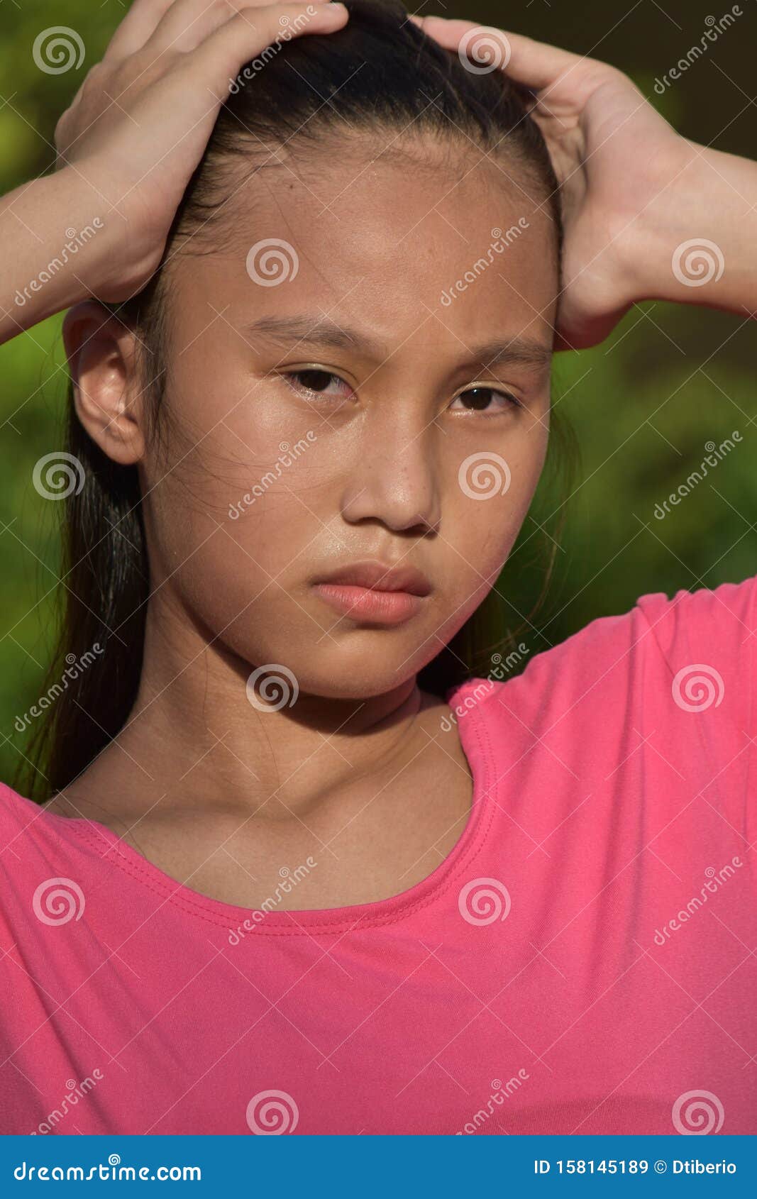 An a Confused Cute Person stock image. Image of thinking - 158145189