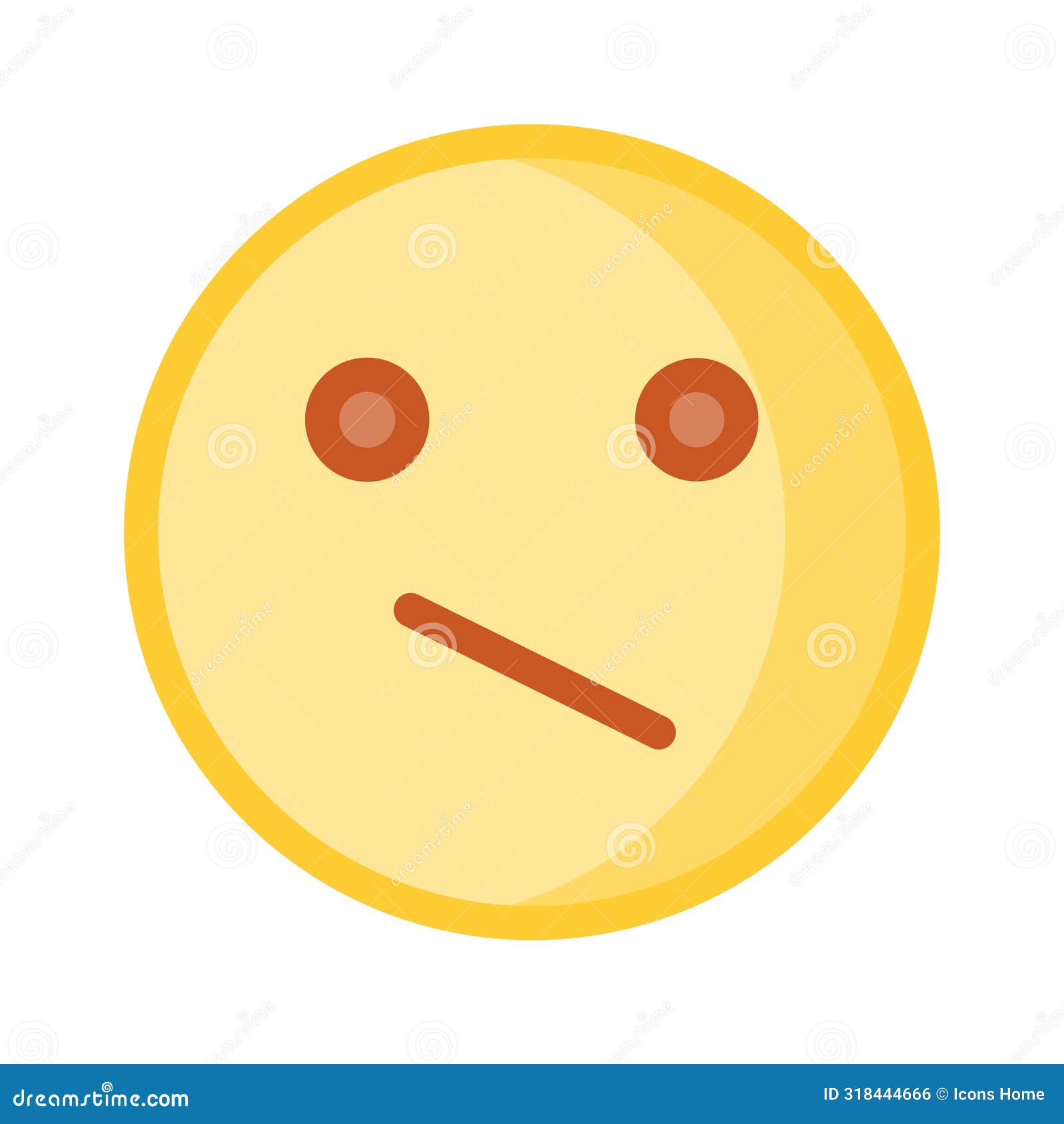 Confused Emoji Vector Design, Ready To Use Stock Vector - Illustration ...