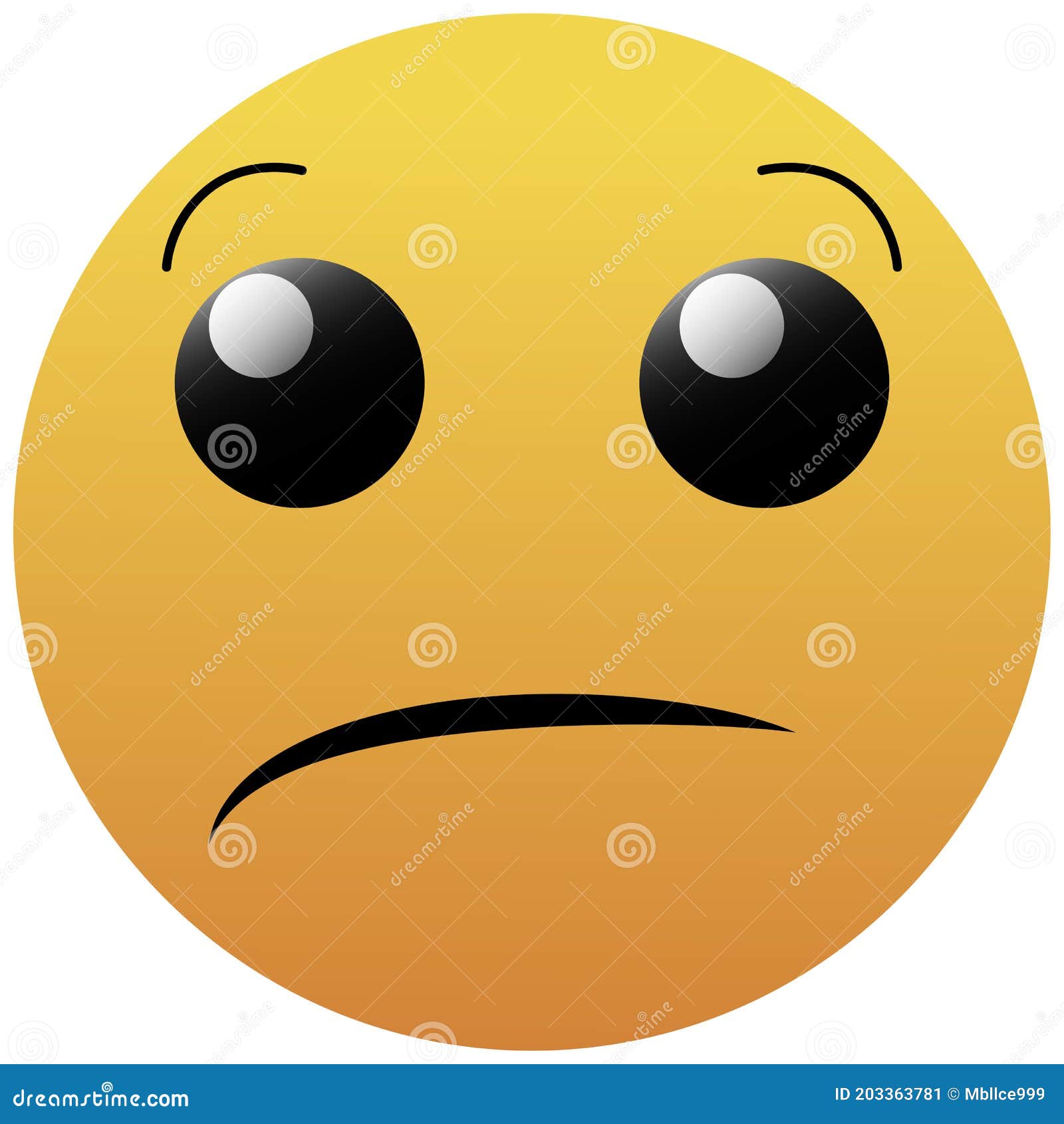 Emoticon Confused Face