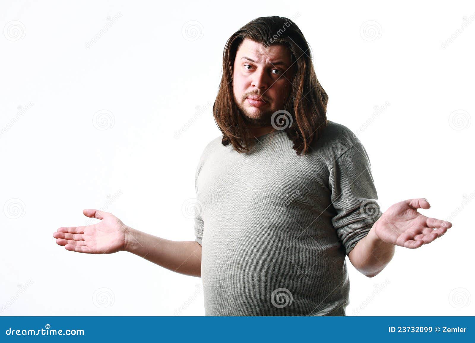 Confused guy stock image. Image of fitness, guilty, shrugging - 23732099