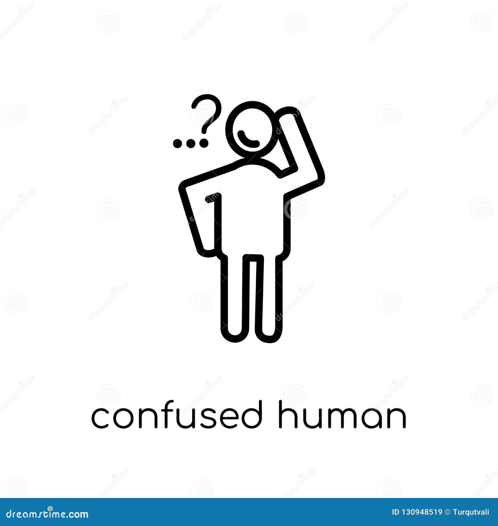 Linear Confused Emoji Icon From Emoji Outline Collection. Thin Line ... Linear Confused Emoji Icon From Emoji Outline Collection. Thin Line ...