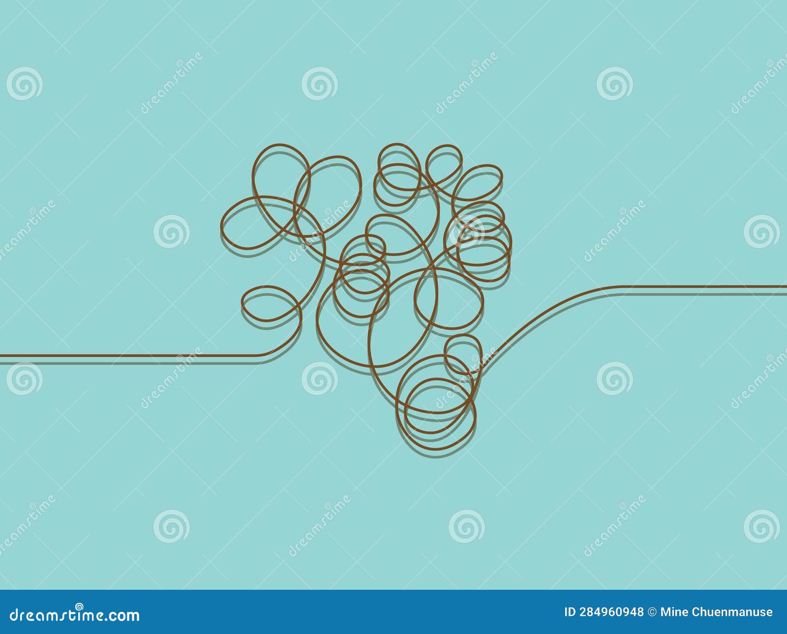 Executive and Businessman Thinking Solution is Wrong Stock Illustration ...