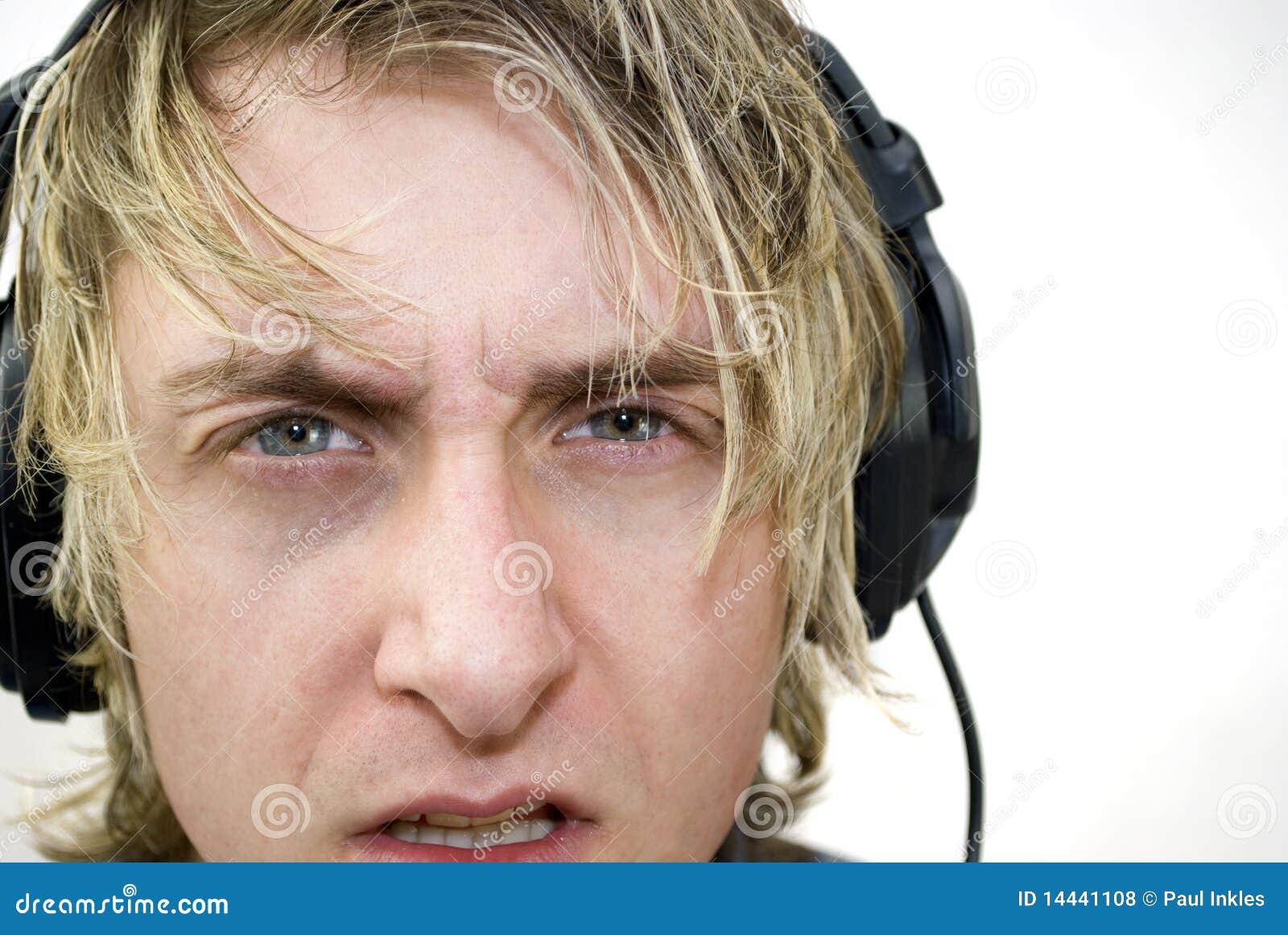 Confused Listener stock photo. Image of culture, backgrounds - 14441108