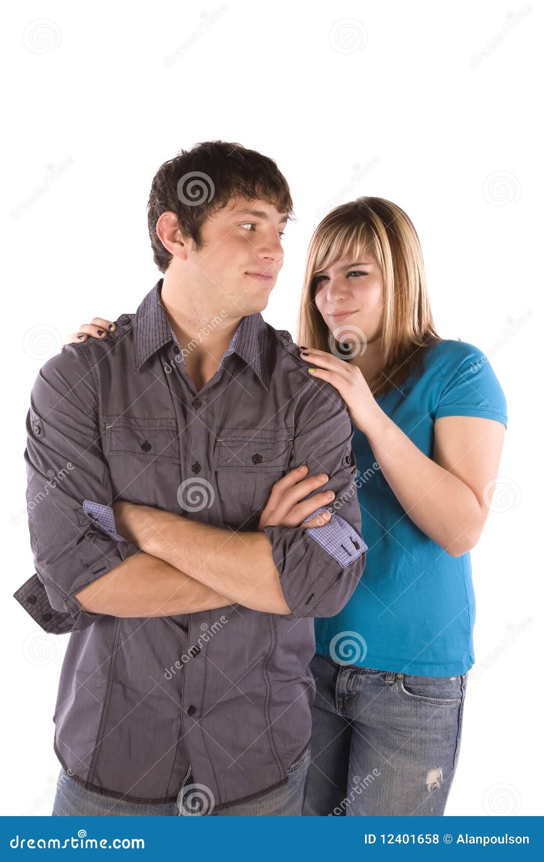 Confused look stock photo. Image of cute, female, friendship - 12401658