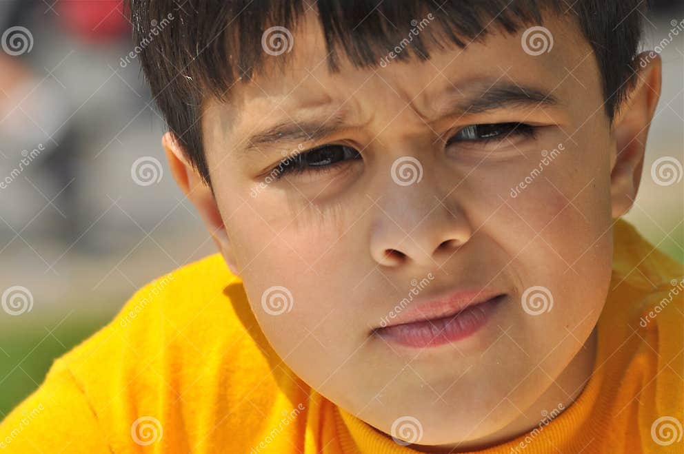 Confused Look stock photo. Image of class, bright, look - 14101984