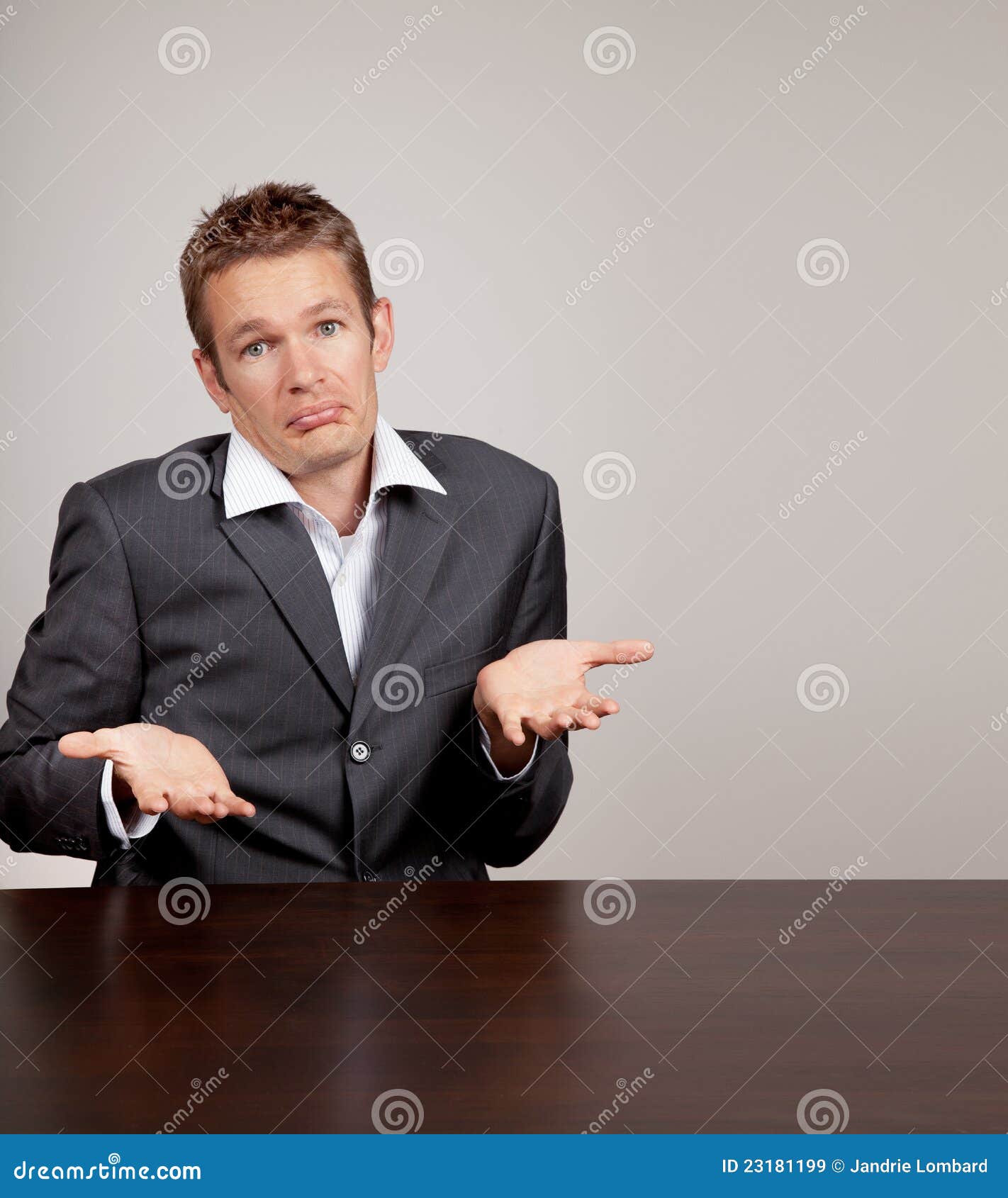 Confused man stock image. Image of confused, businessman - 23181199