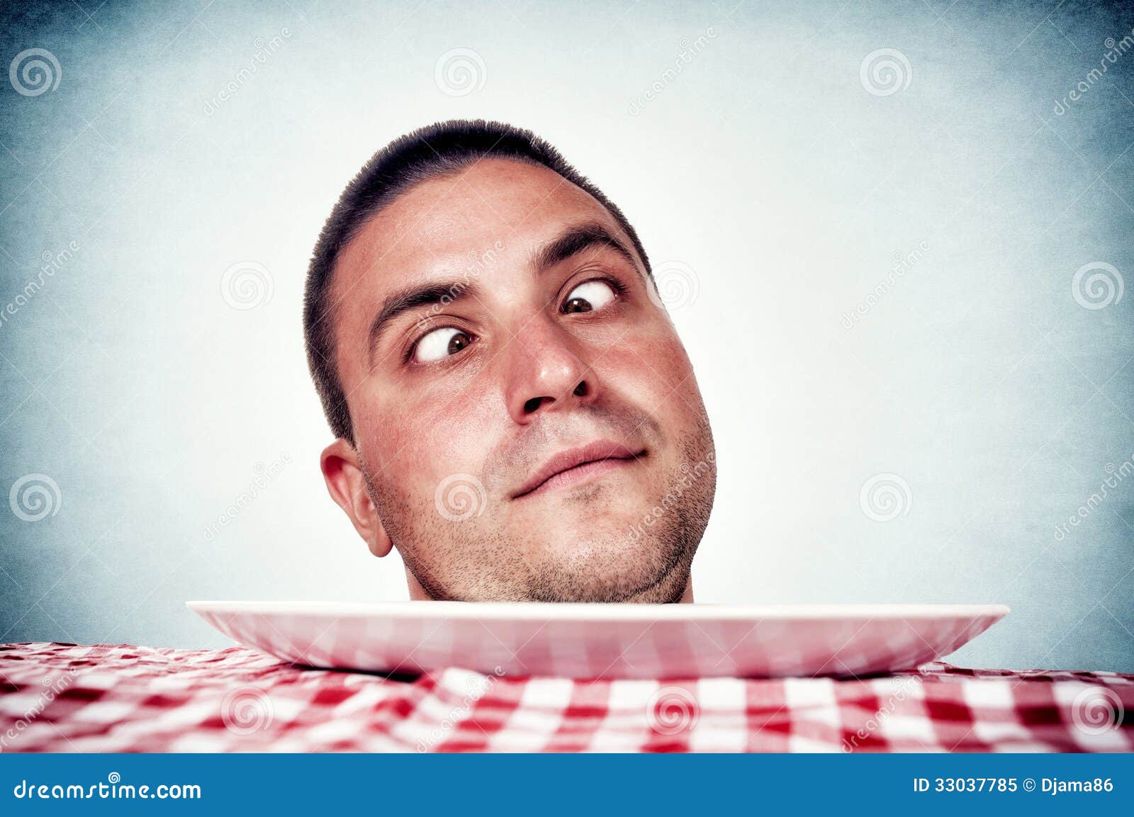 Confused Man Head Plate Stock Photos - Free & Royalty-Free Stock Photos ...
