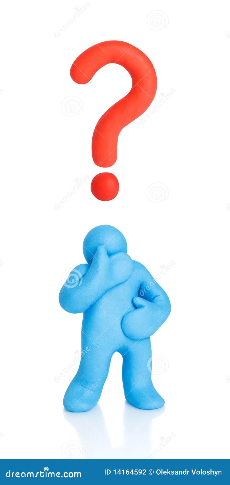 Confused Man Needs Help in Making Decision Stock Photo - Image of ...