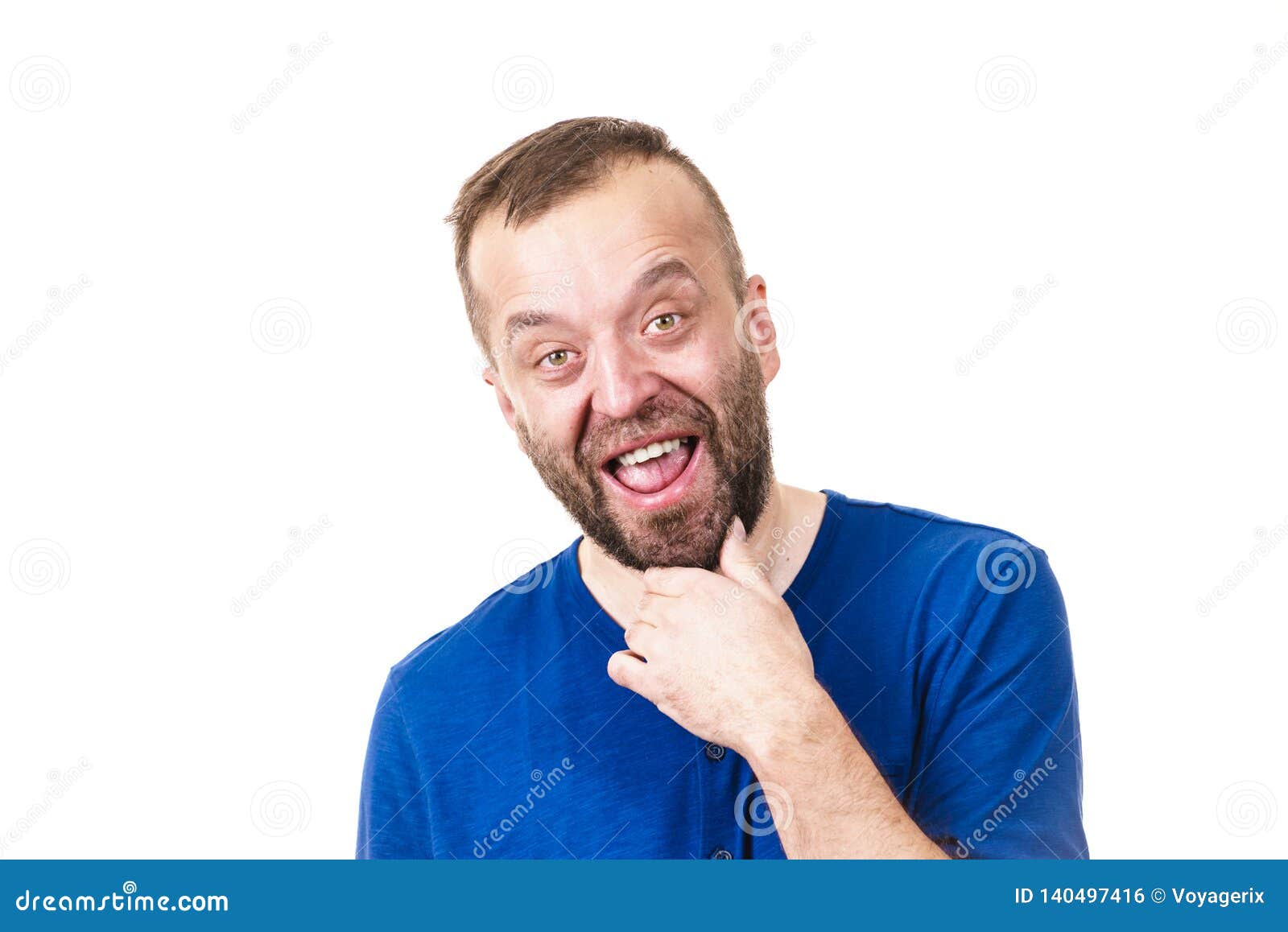 Confused man thinking stock photo. Image of male, expression - 140497416