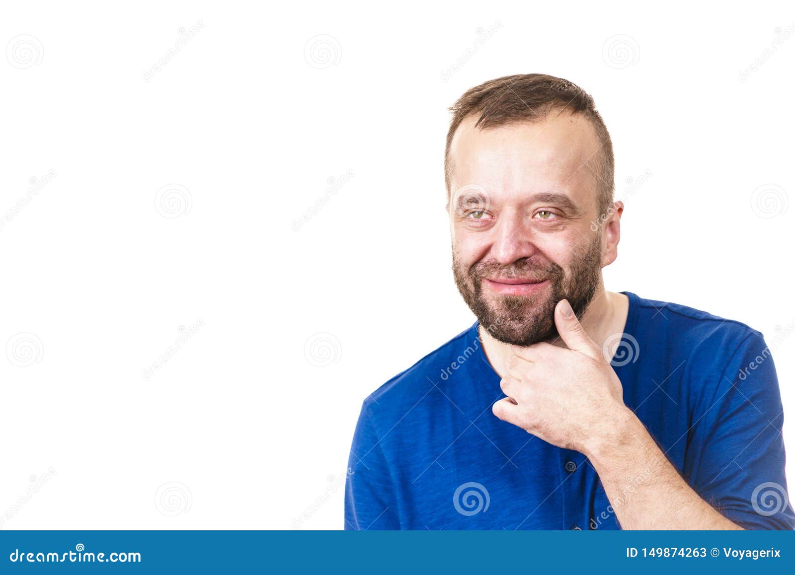 Confused man thinking stock image. Image of wondering - 149874263