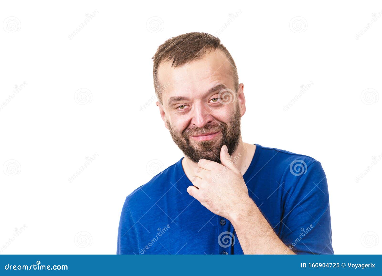 Confused man thinking stock image. Image of think, funny - 160904725