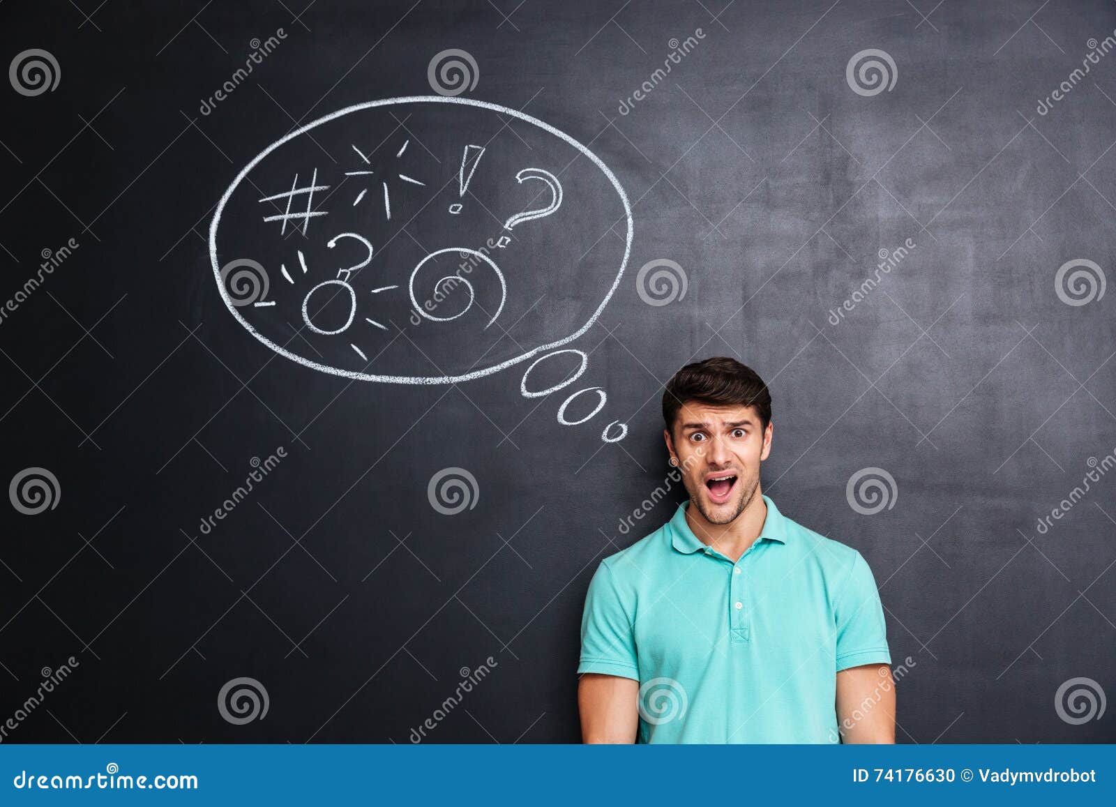 Thinking About Problem And Trouble, Suffering From Depression Or ...