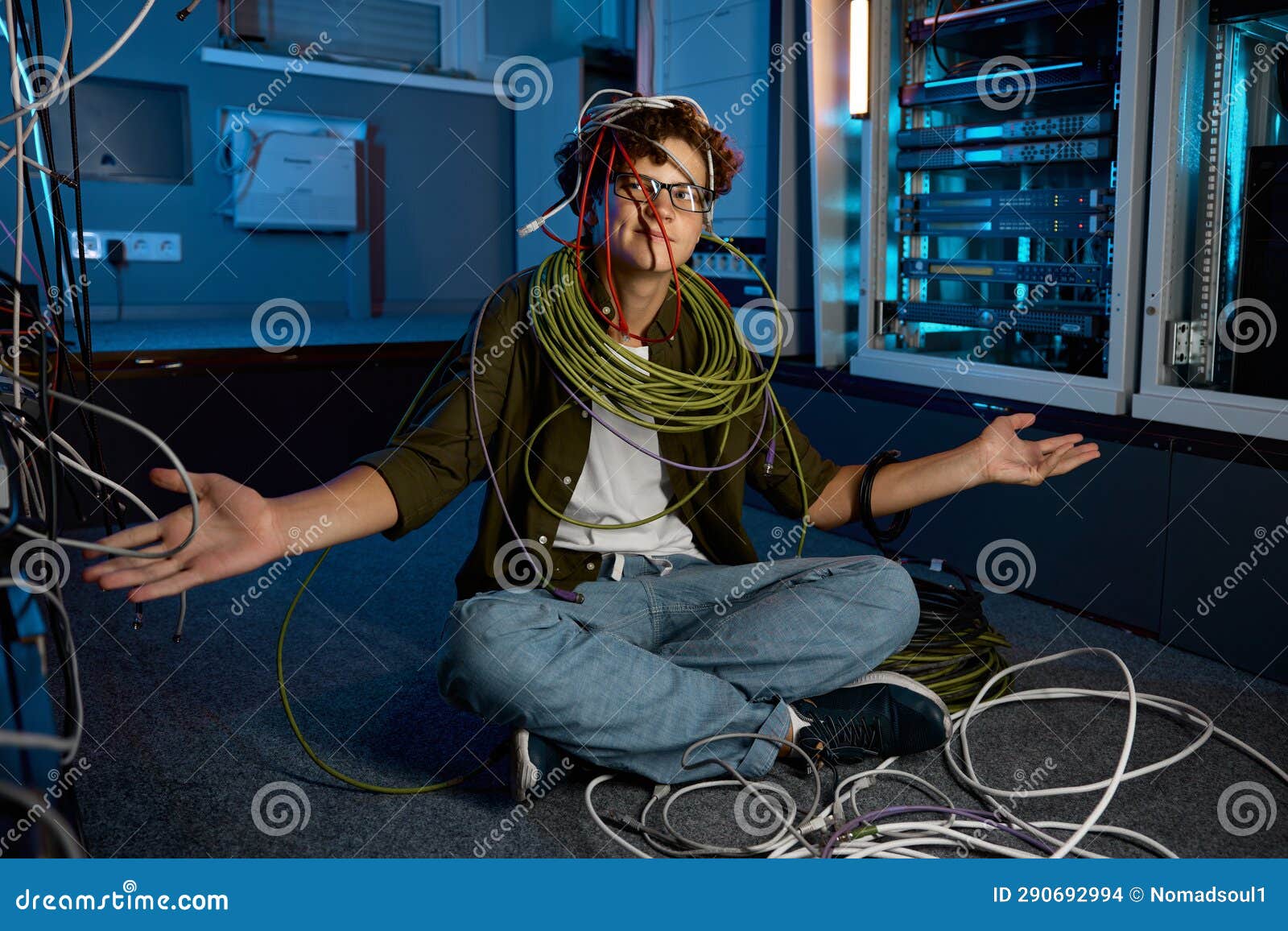 Networking Ethernet 24 Port Switch Isolated On White Background ...