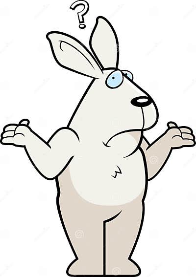 Confused Rabbit stock vector. Illustration of frown, confused - 10247647