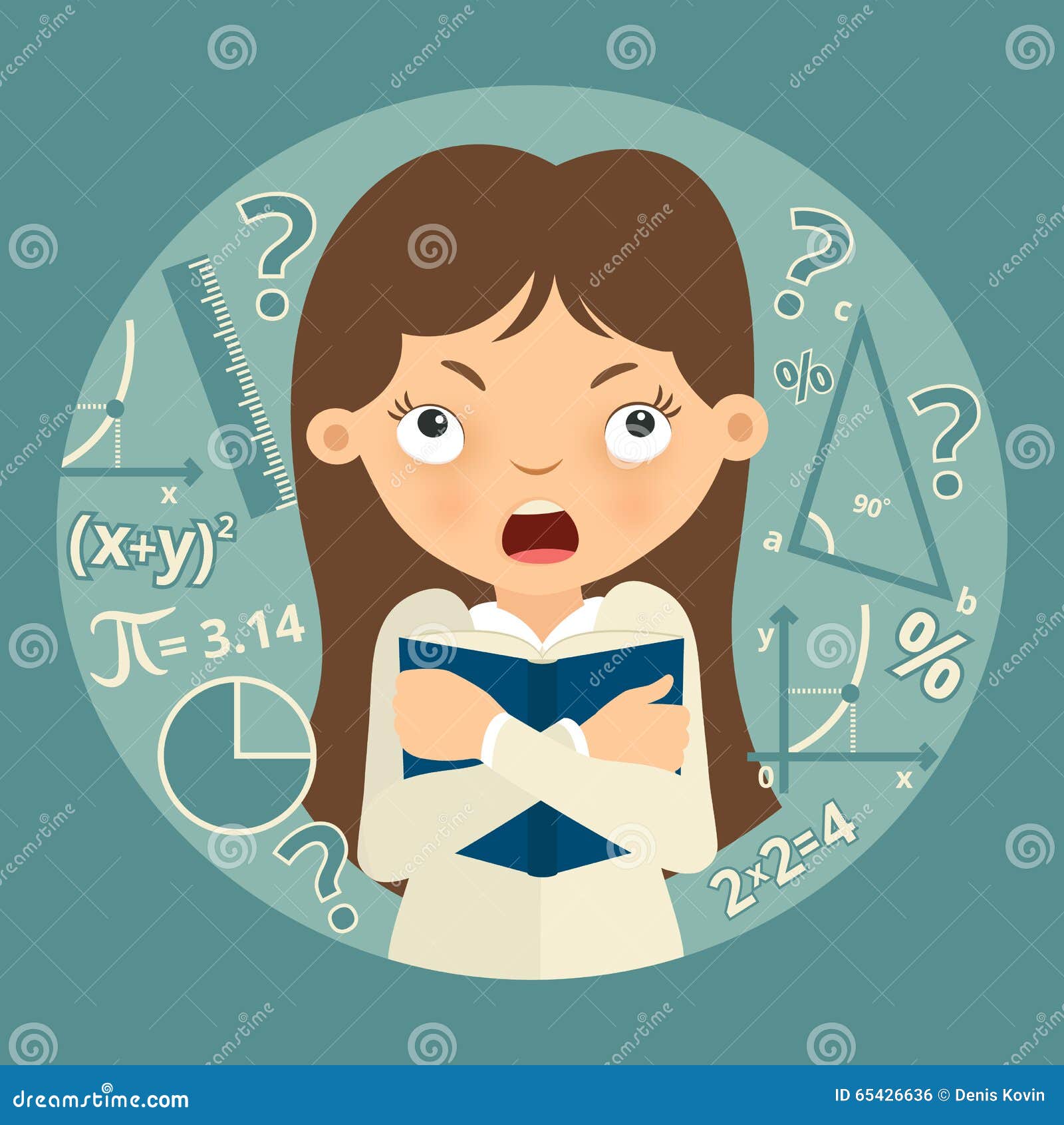 Confused Students Clip Art