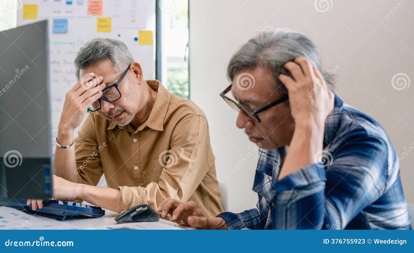 Programming Debug Search For Application Software Bug And Fix Code Concept, Young Nerd ...